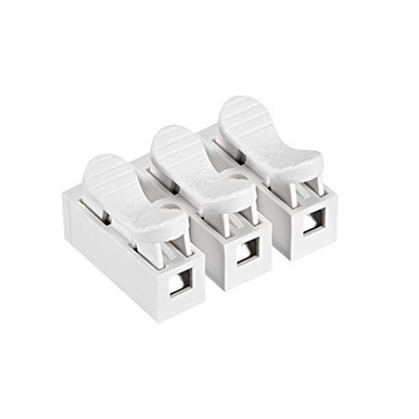 uxcell CH3 Spring Wire Connectors Quick Connector Press Type Terminal ...
