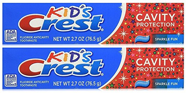 Crest Kids Tube Size Crest Kids Sparkle Fun Cavity Protection ...