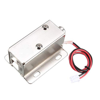 uxcell DC 24V 0_15A 8_5mm Electromagnetic Solenoid Lock Assembly for ...
