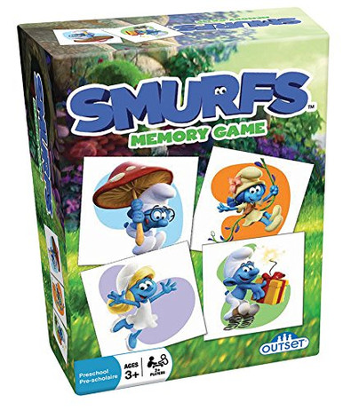 Smurfs Memory Game - Features 24 Fan Favorite Smurf Characters from the ...