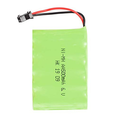 tech rc 6V 500mAh NiMH Battery RC Car Rechargeable Battery for Remote ...
