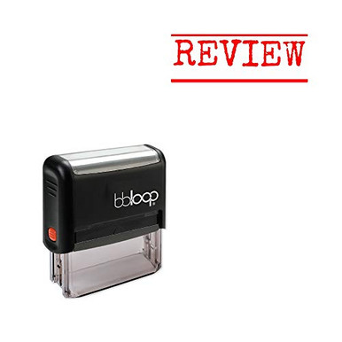Review Self-Inking Office Stamp Rectangular Typewriter Style ...
