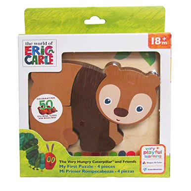 Kids Preferred Eric Carle The Very Hungry Caterpillar Wooden 4 Piece ...