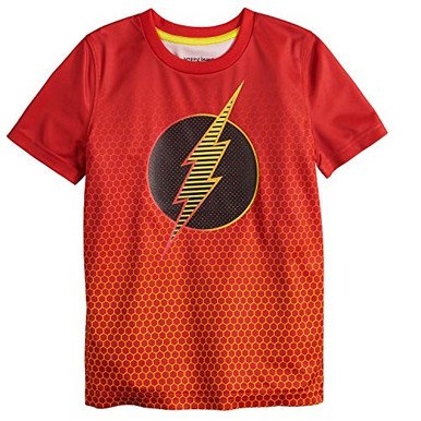 Jumping Beans Boys 4-12 Flash Logo Active Graphic Tee 7 Chinese Red ...