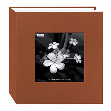 Pioneer Photo Albums 100 Pocket Copper Silk Fabric Frame Cover Photo ...