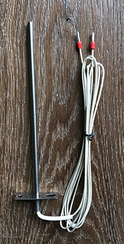 PitsMaster RTD Temperature Sensor Replacement Probe for Traeger Grills ...