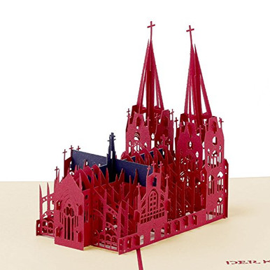 Paper Spiritz Cologne Church Pop up Cards Birthday Thank You for Women ...
