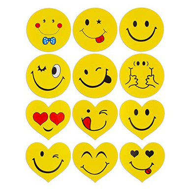 Stickers Happy 1_5 Big Smiley Face Stickers Perfect Teachers Stickers ...