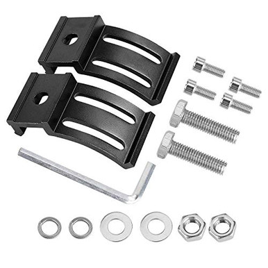 LED Light Bar Mounting Brackets Universal Mounting Base Bracket Slide ...