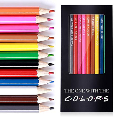 LaurBella Friends Pencils The One With The Colors Friends Inspired ...