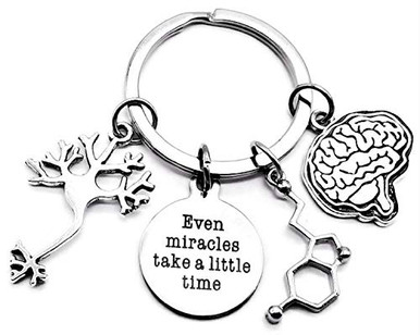 Psychiatry Psychology Keychain Serotonin Molecule Keychain Neuron Human ...