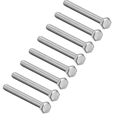 uxcell M8 Hex Bolt M8-1_25 x 110mm UNC Hex Head Screw Bolts 304 ...