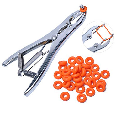 Wadoy Cattle Goat Pig Sheep Castration Tool Castration Pliers for Farm Animal Livestock Tail ...