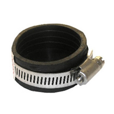 LASCO 25-6910 Clean-Out Cap Flexible Connector with Worm Drive Clamp, 2 ...