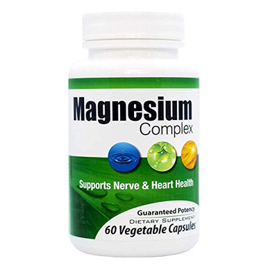 Magnesium Complex by GL Nutrition Powerful Formula Containing 500MG of ...