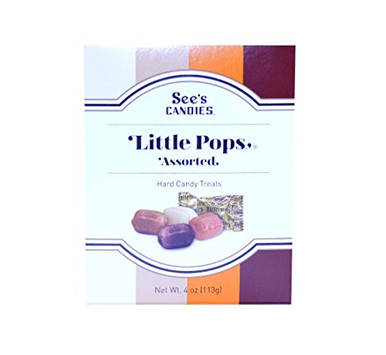 Sees Candies 4 oz_ Assorted Little Pops - Warehousesoverstock