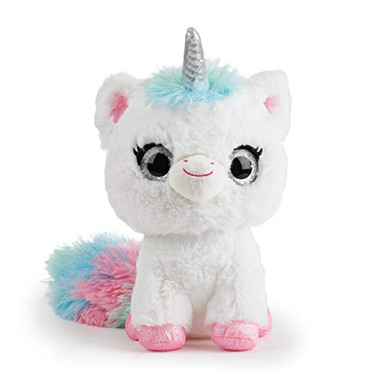 WowWee Ploosh Glowcorns - Unicorn Interactive Plush with Light-up Horn ...