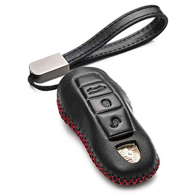 Vitodeco Genuine Leather Smart Key Fob Remote Case with Leather Key ...