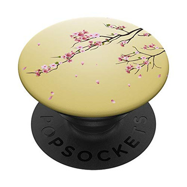 Original Cherry Blossom Sakura Flower yellow gradient Japan PopSockets ...