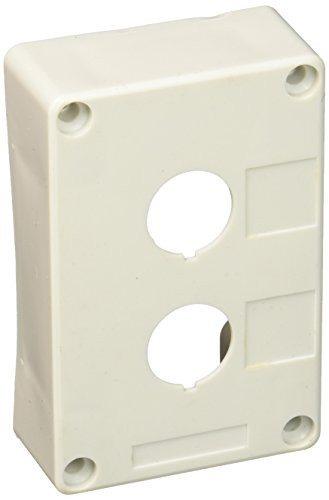 Uxcell 2 Pushbutton Control Station Switch Box Case, 22mm ...