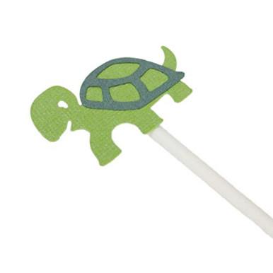 Turtle Cupcake Toppers Set of 12 Turtle Birthday Decorations Cake ...