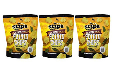 Stips Chips Salted Egg Potato Chips Original 60g 3 Pack ...