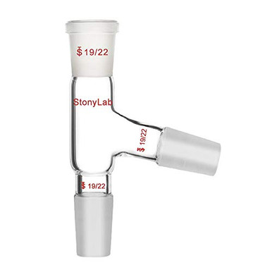 StonyLab 3 Way Distilling Adapter with 1922 Joints for Distillation ...