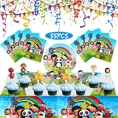 55pcs Little Baby Bum Party Decorations for Kids Birthday Party Favors ...
