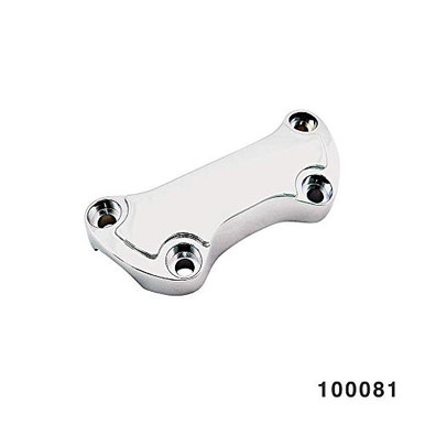 FANGSTER ONE PIECE RISER COVER SCALLOP CHROME FOR HARLEY DAVIDSON DYNA ...