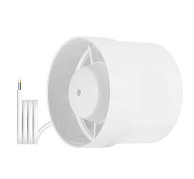 Hon Guan 4 Inline Duct Vent Blower Intake Quiet Mixed Flow Energy ...