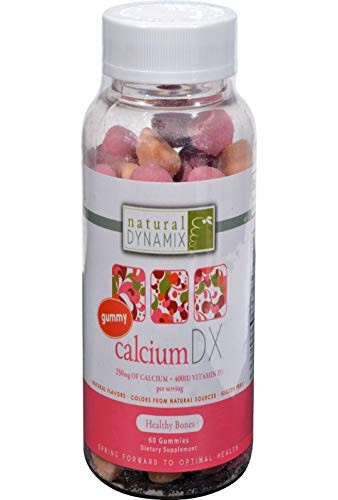 Natural Dynamix Calcium DX Vitamin D Chewable Cuties 60 Count Great ...