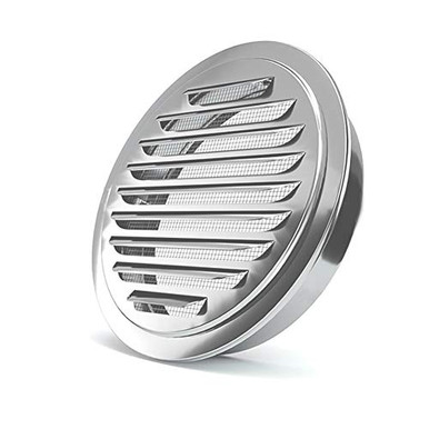 Round Soffit Vent Dryer Air Vent Cover 304 Stainless Steel Ventilation ...
