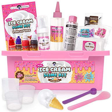 Original Stationery Mini Slime Kit for Girls - Ice Cream Edition All ...