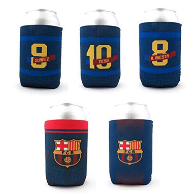 Barcelona - Team Drink Cooler Set 5 Pieces - Includes Iniesta Suarez ...