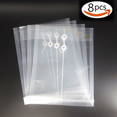 Project Envelope A4 Size Set of 8, Water/Tear Resistant, Translucent ...