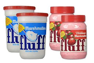 Marshmallow Fluff - Original 16 oz Strawberry flavor 7_5 oz - 4 Unit ...