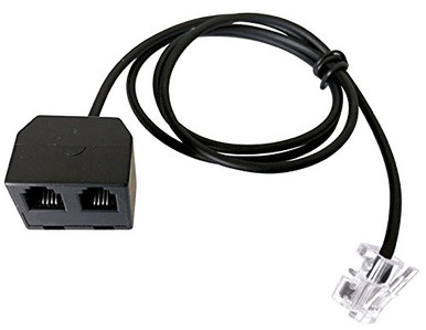 Telephone RJ9 4P4C Training Adapter Y Splitter for Headset or Handset ...