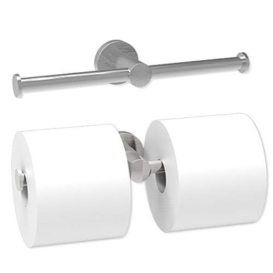 SAFETYBEAUTY Bathroom Toilet Tissue Paper Roll Holder for Mega Roll ...