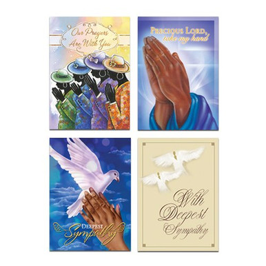 African American Expressions - Sympathy Boxed Card Assortment Box of 12 ...