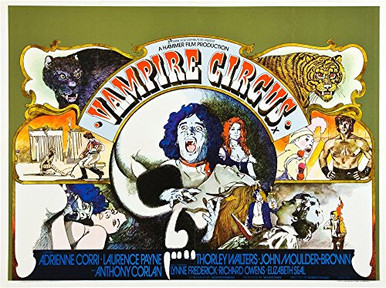 Vampire Circus Anthony Corlan Center Top Far Right David Prowse 1972 Tm ...