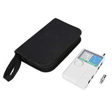 Pupilash Cable Tester- Portable Cable Tester 4-in-1 Portable LAN ...