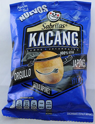 Sabritas Kacang Japonès Peanuts Japanese Style Snacks 3-pack ...