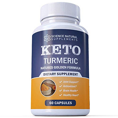 Science Natural Supplements Keto Turmeric Curcumin with BioPerine ...