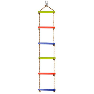 Winslow Ross Ninja Warrior Climbing Rope Ladder for Kids - High Duty ...