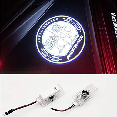 2 Pcs Car Projection LED Projector Door Shadow Light Welcome Light ...