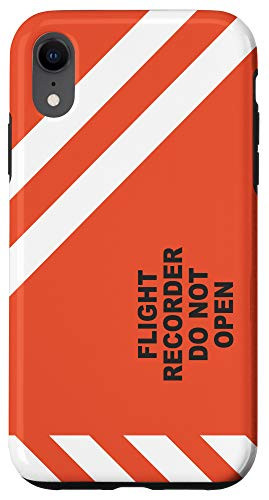 iPhone XR Airplane Flight Recorder Commercial Aircraft Design Case ...