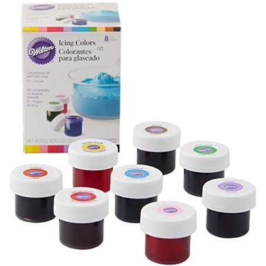 Wilton Icing Colors, 8-Count Icing Colors - Warehousesoverstock