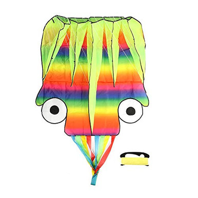 IRONWALLS Large Octopus Kite 17Ft Software with Colorful Long Tail 4M ...