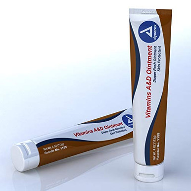 SwissCraft Vitamin A D Ointment Cream 4 oz Tube flip top Cap ...