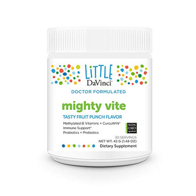 Little Davinci Mighty Vite Sugar-Free Kids Multivitamin Tropical Punch ...